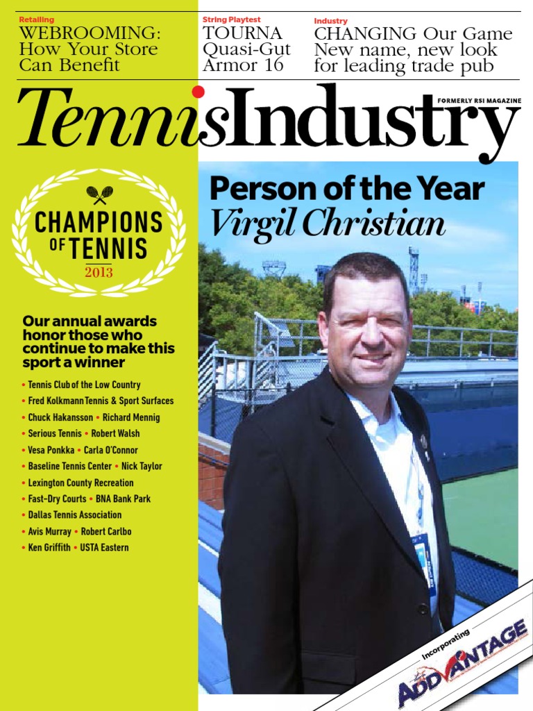 Tennis Industry Magazine | PDF | Racquet Sports | Sports