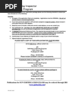 Individual Certification Programs (Icp) Fees: Initial Certification API ...