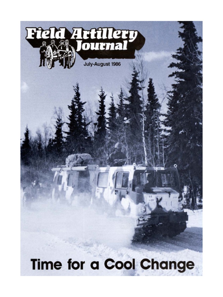US Field Artillery Journal 1986 | PDF | Artillery | Artillery Battery