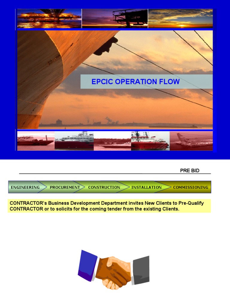 EPCIC Process Flow | PDF | Procurement | Project Management