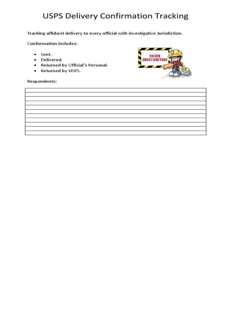 USPS Delivery Confirmation Guide | PDF
