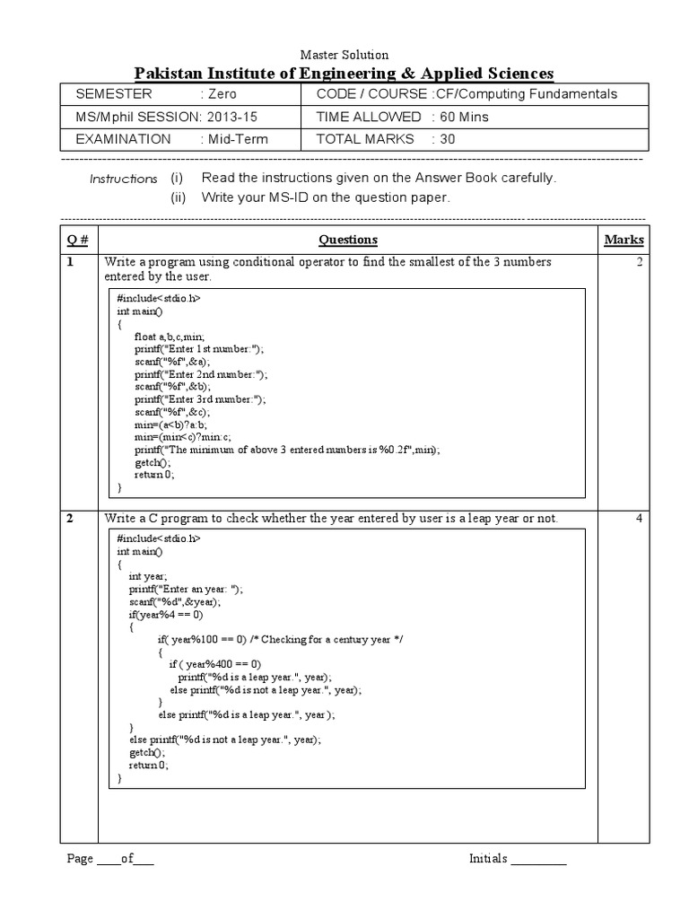 Master Solution: C Program to Calculate Cos(x) Using Maclaurin Series ...