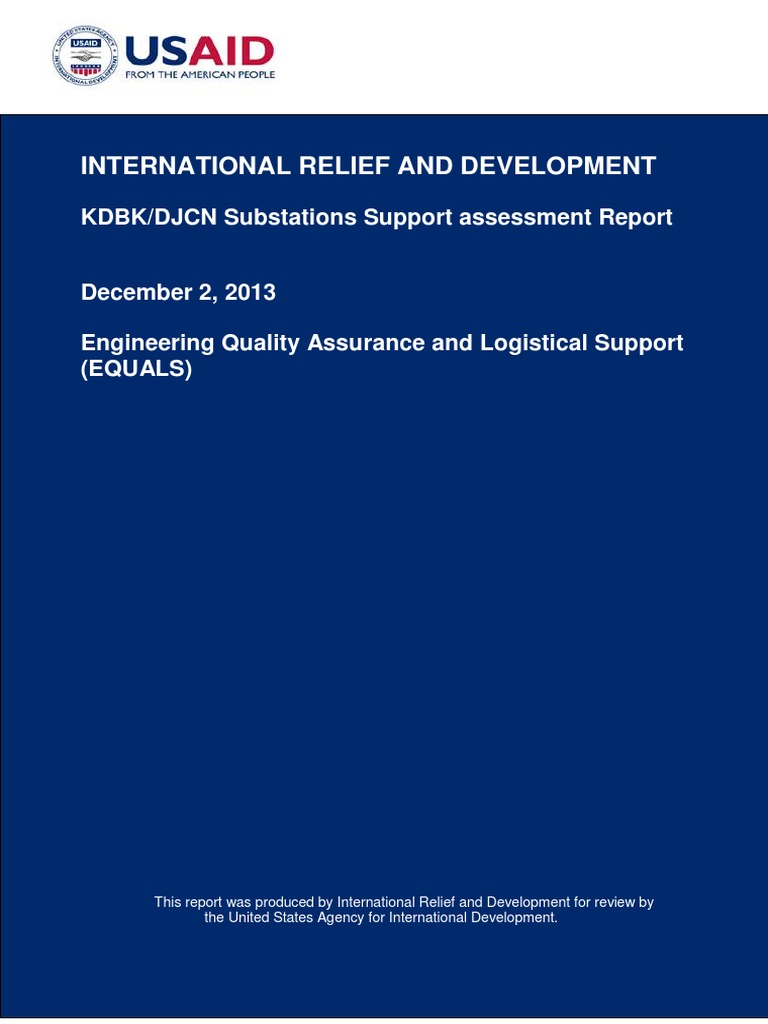 DJCN Project Site Visit Report | PDF | Electrical Substation ...