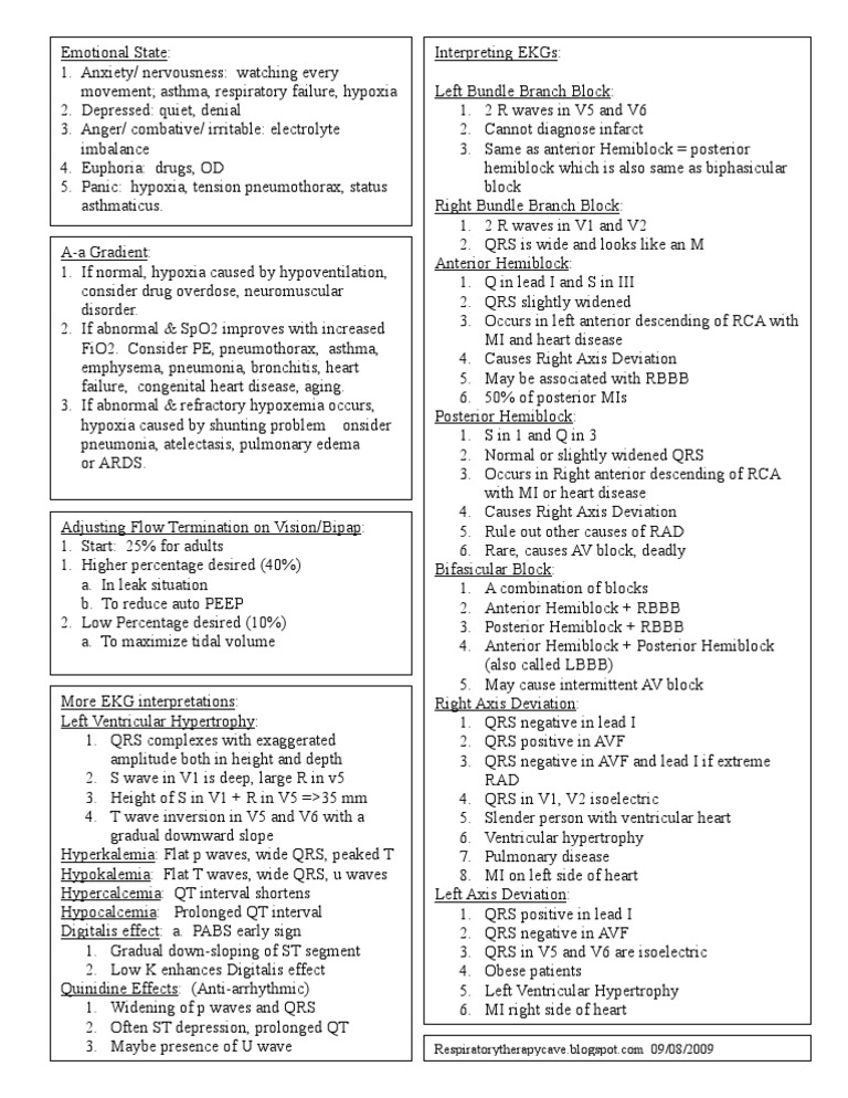 Cheatsheet 5 | Download Free PDF | Heart | Cardiovascular System