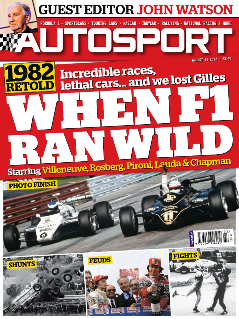 Autosport Magazine 2012 08 16 | PDF | Formula One | Formula Racing Series