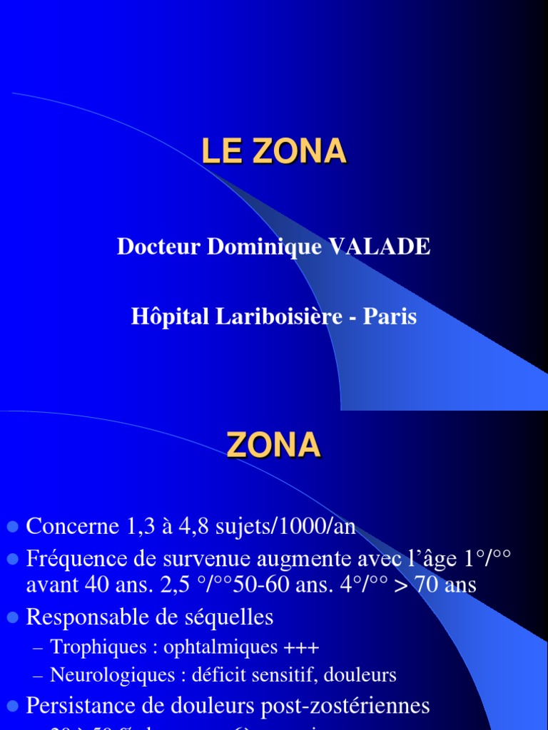 Zona | PDF | Douleur | Pharmacologie