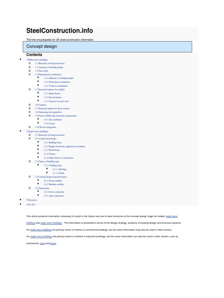 Steel Construction | PDF | Framing (Construction) | Beam (Structure)