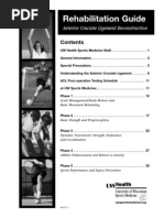 Aspetar Hamstring Protocol | PDF | Anatomical Terms Of Motion | Knee