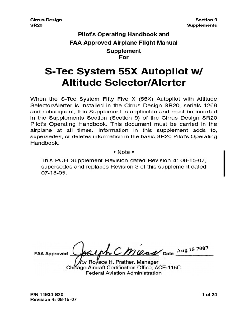 11934-S20 R4 Stec 55X AE | PDF | Aircraft Flight Control System ...