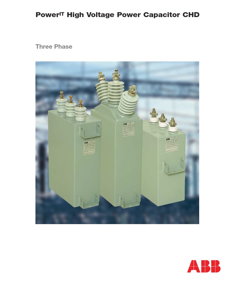 Three Phase Capacitor Unit Brochure (2003-06) | PDF | Capacitor ...