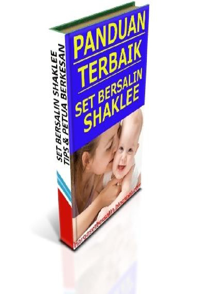 Panduan Set Bersalin Shaklee | PDF | Pengembangan Diri | Gaya Hidup