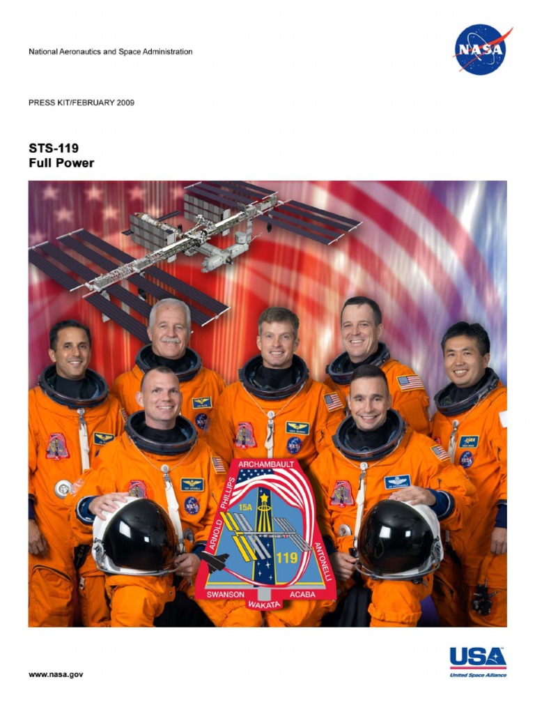 NASA Space Shuttle STS-119 Press Kit | PDF | Technology & Engineering