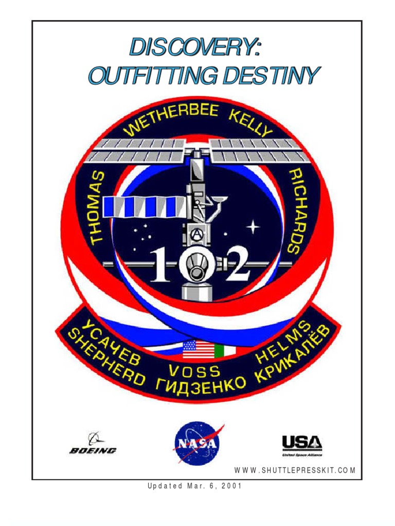 NASA Space Shuttle STS-102 Press Kit | Download Free PDF ...