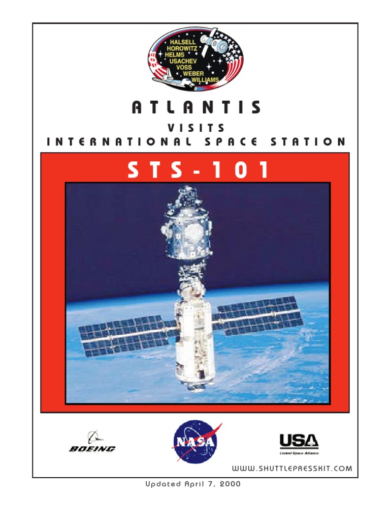 Atlantis STS-101: ISS Mission Overview | PDF | International Space ...