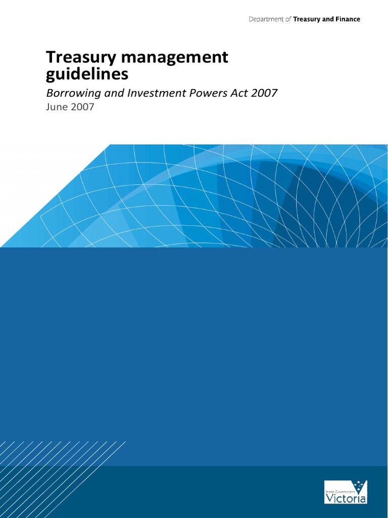 Treasury Managment Guidelines | PDF | Market Liquidity | Derivative ...