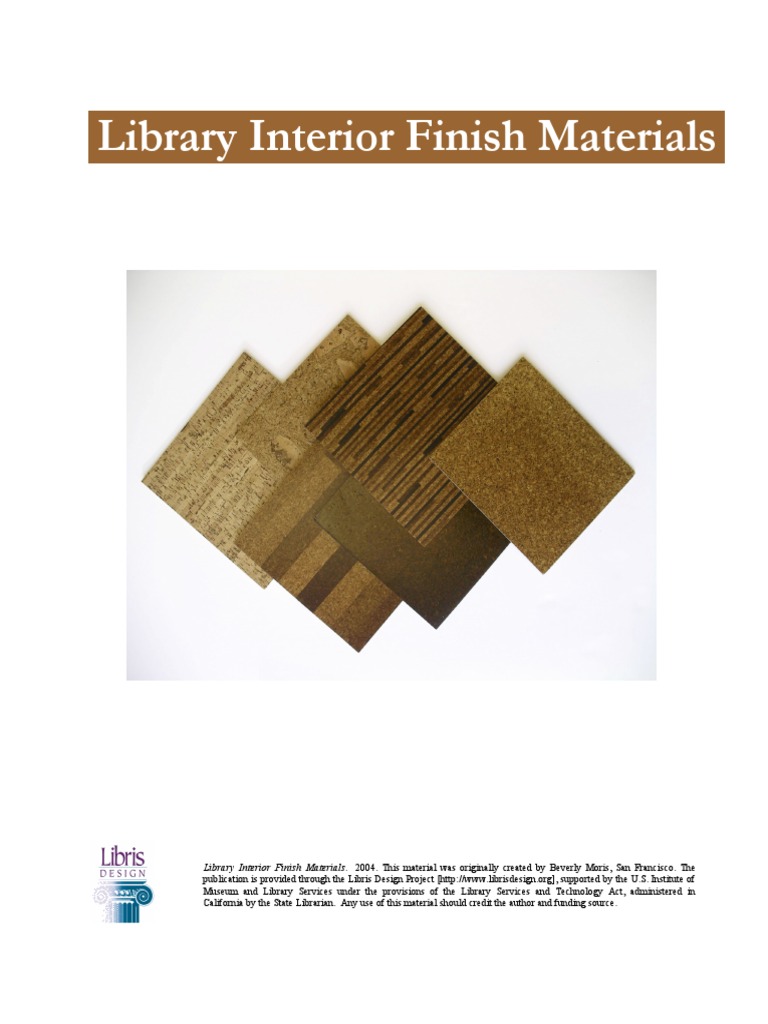 Library Interior Finish Materials | PDF | Flooring | Carpet