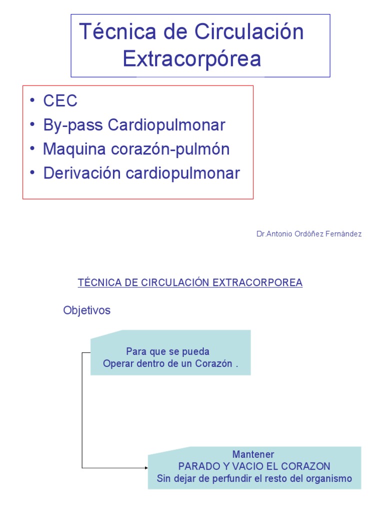 Tecnica Cec | PDF | Sistema circulatorio | Corazón