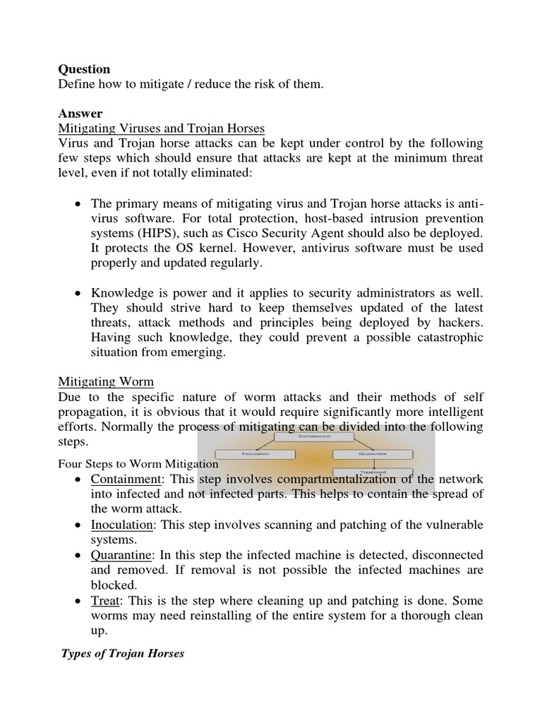 5 Phases of Mitigating Virus | PDF | Computer Virus | Antivirus Software