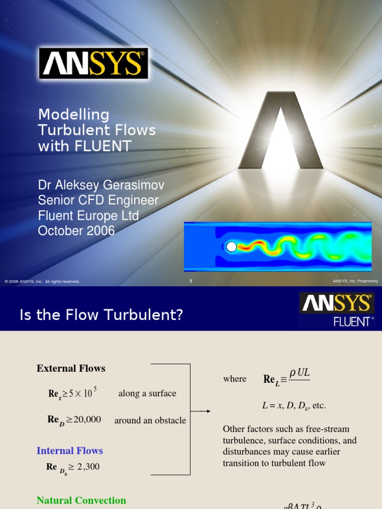 Turbulent Flow Modeling | PDF | Turbulence | Fluid Dynamics
