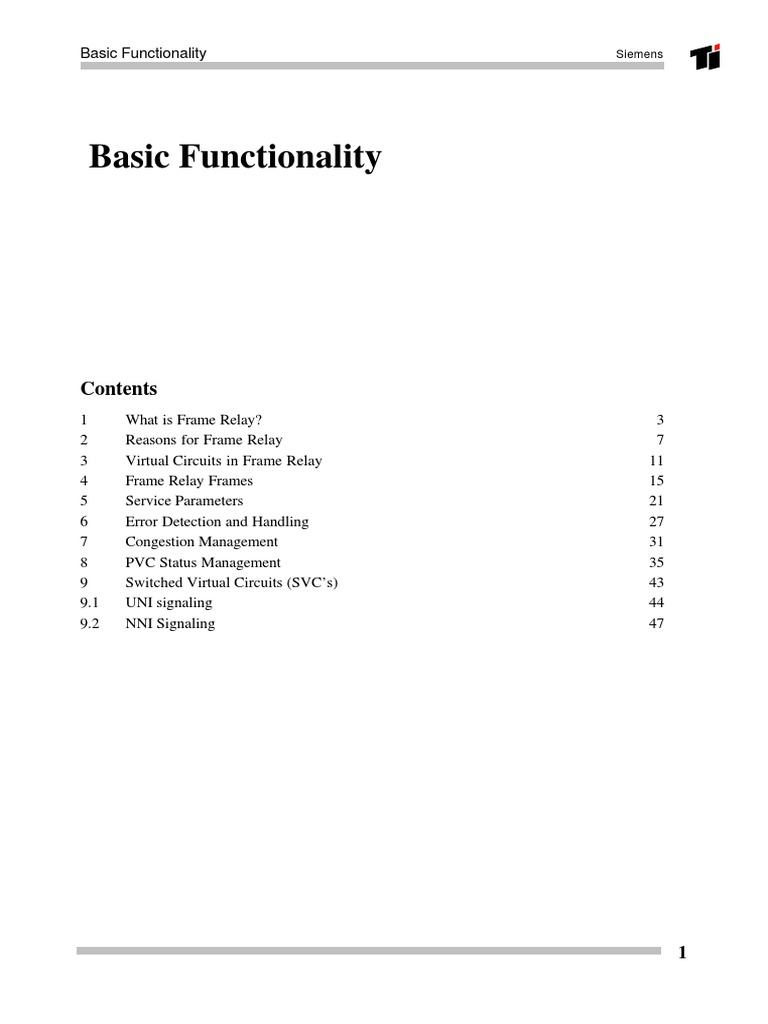 01 Basic Functionality | PDF | Network Congestion | Wide Area Network