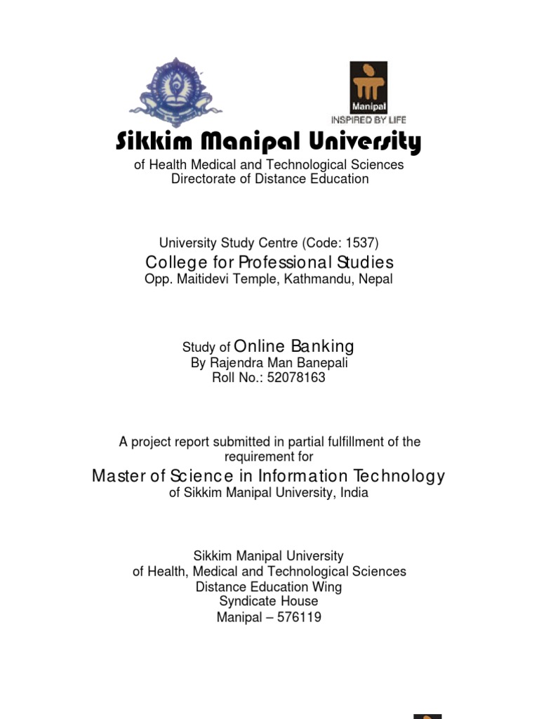 Master Thesis On Master of Science in Information Technology (MSCIT) On ...