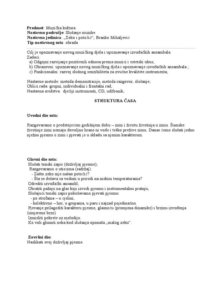 SM Zeko I Potocic | PDF