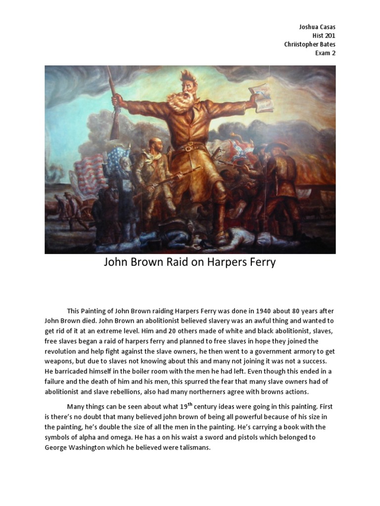 John Brown Raid on Harpers Ferry | John Brown (Abolitionist ...