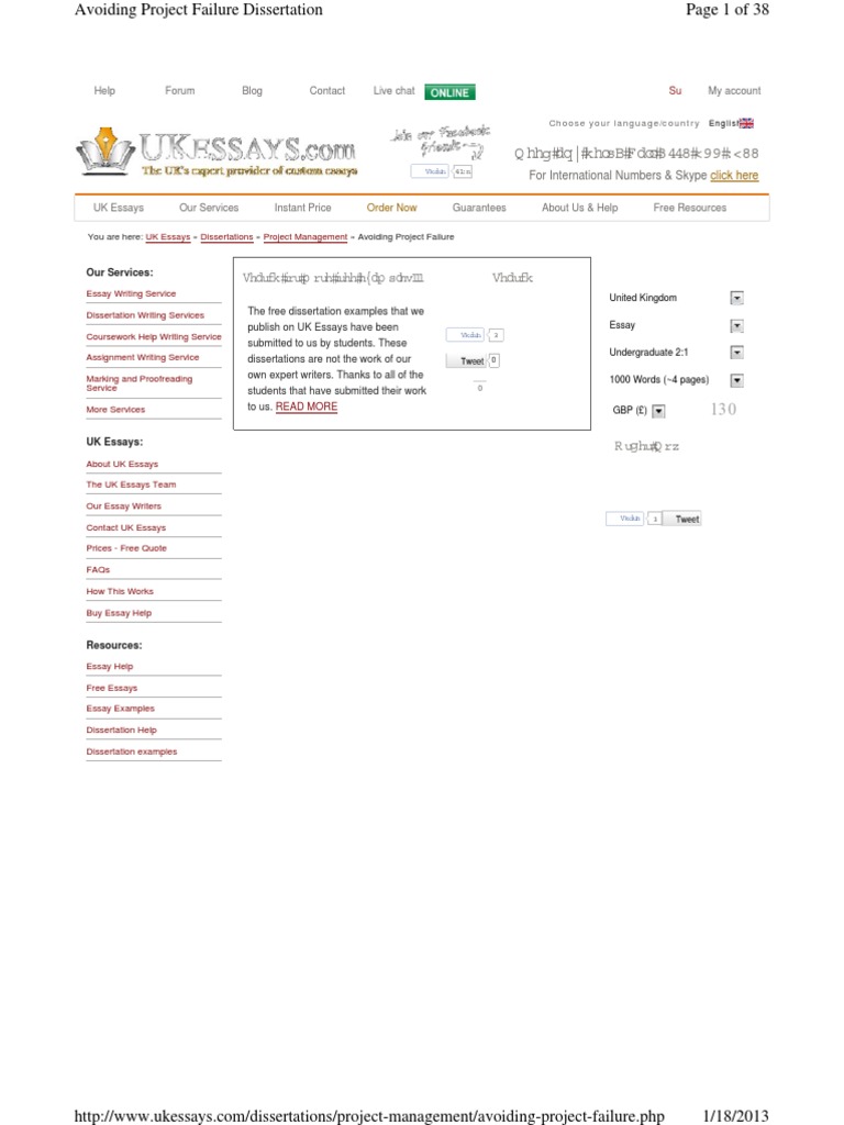 Avoiding Project Failure | PDF | Project Management | Performance Indicator