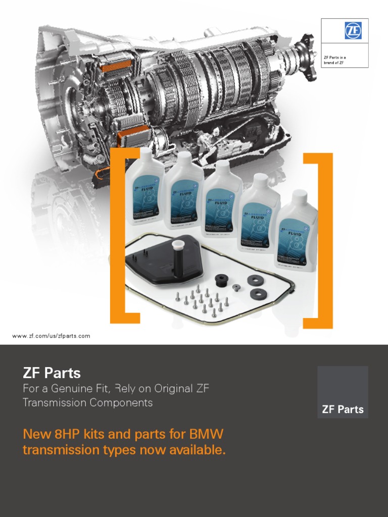 8HP Parts Announcement PDF | PDF | Cars Of Germany | Land Vehicles