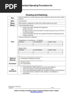 Canteen Inspection Checklist | PDF | Refrigerator | Foods