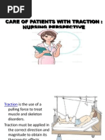 Care of Patients With Traction New | PDF | Pelvis | Human Leg