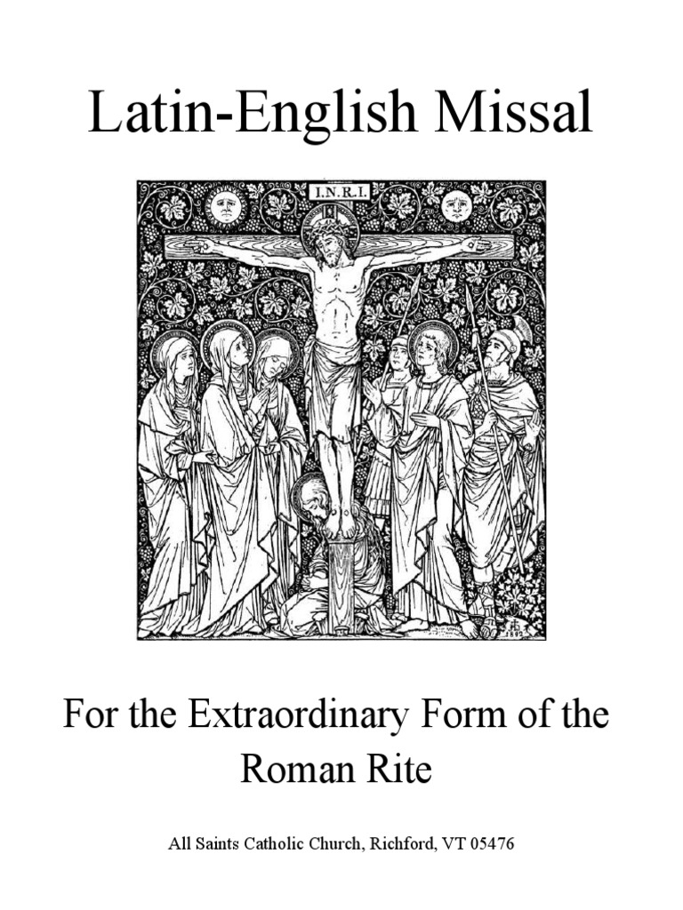 Latin-English Missal PDF | PDF | Christian Worship And Liturgy | Mass ...