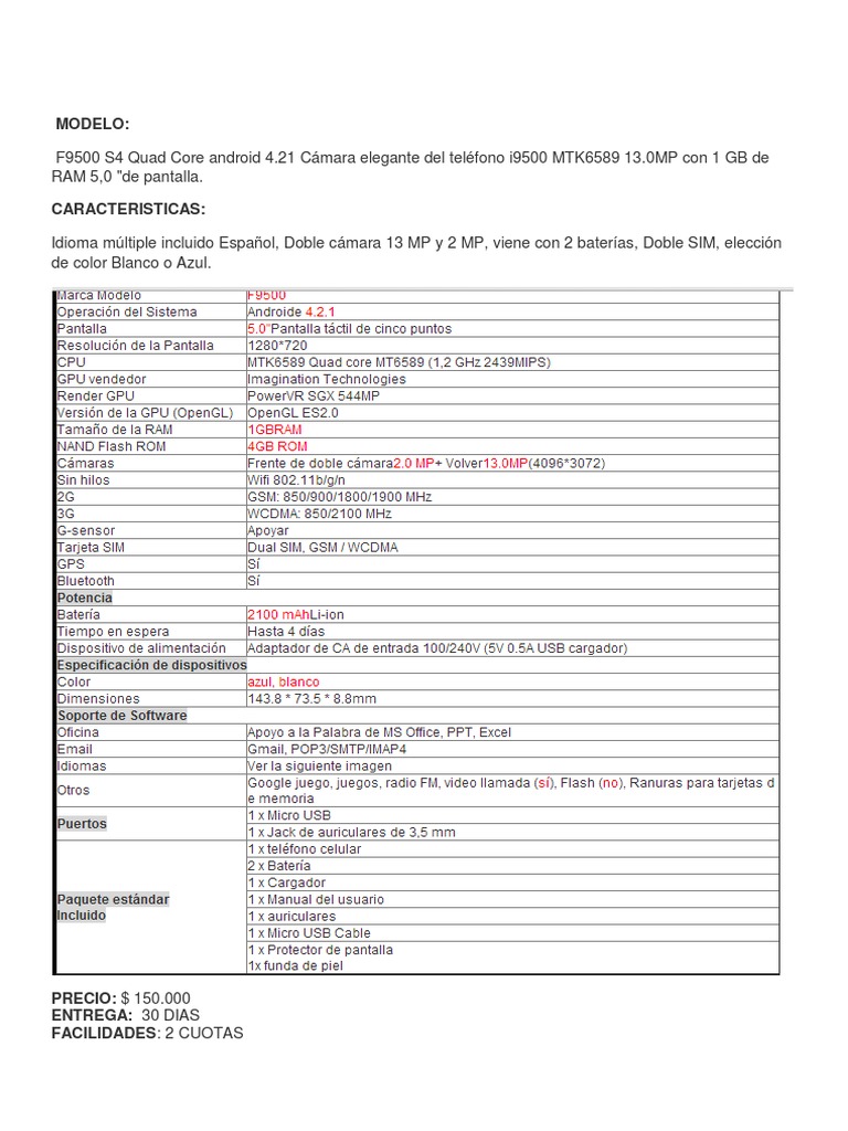 Modelo F 9500 Replica | PDF | Juegos y actividades