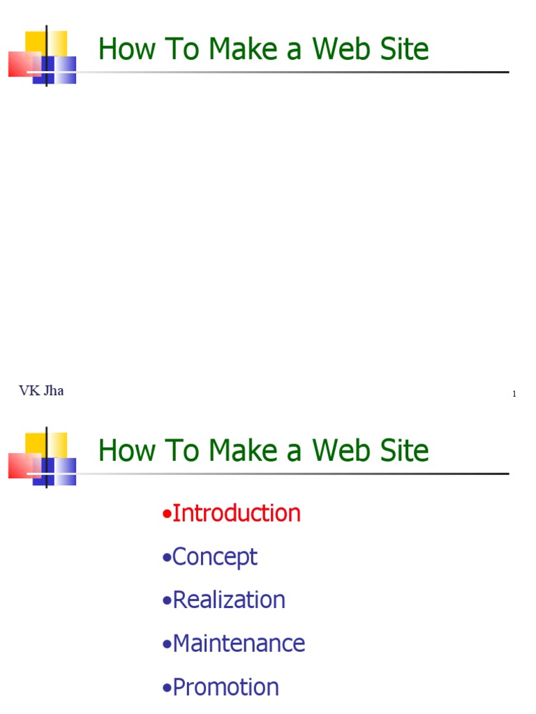 How To Make Website | PDF | Websites | Cascading Style Sheets