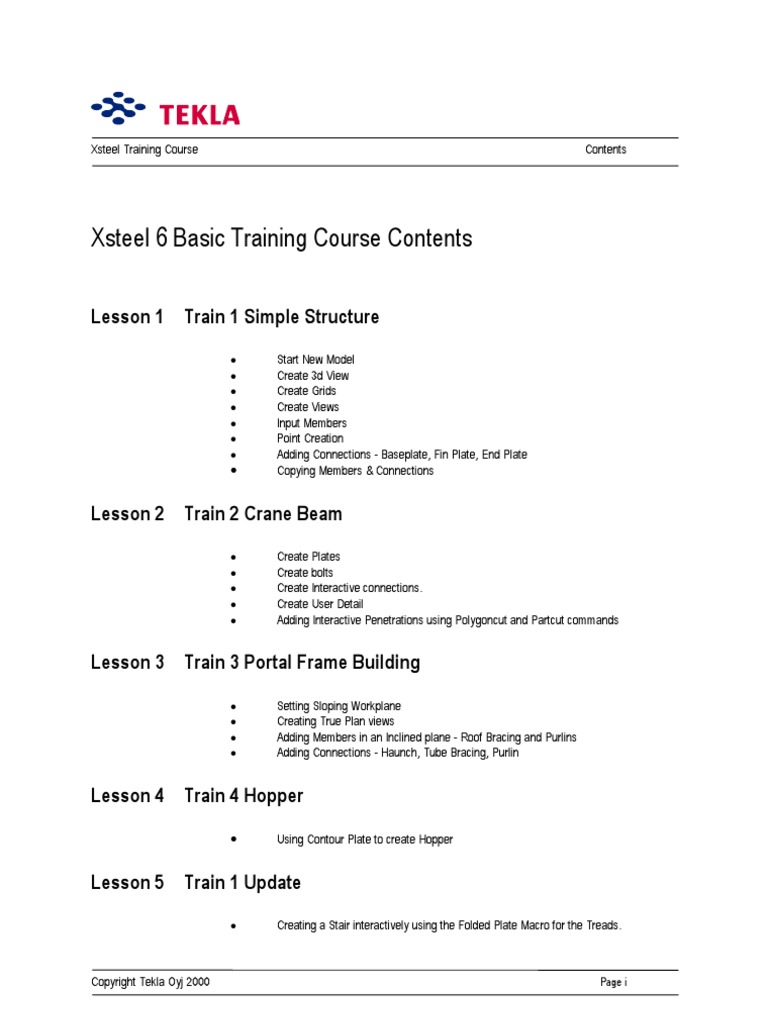 Training Course Contents | Computing | Technology