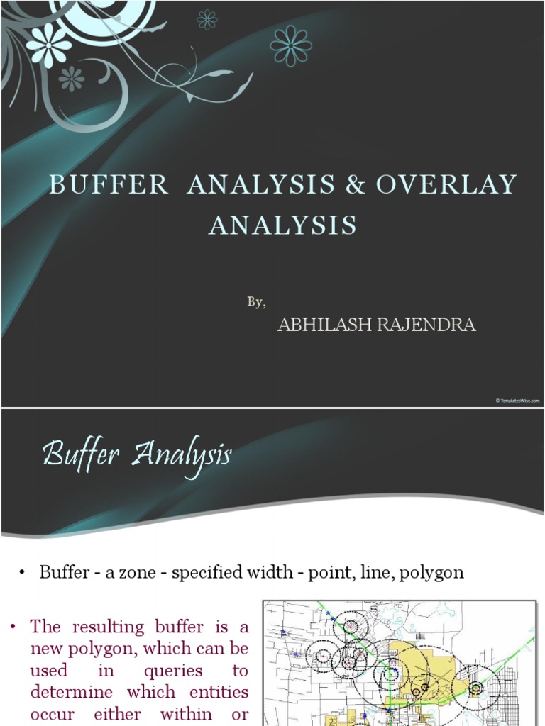 Overlay And Buffer Analysis Pdf Polygon Geographic Information System 