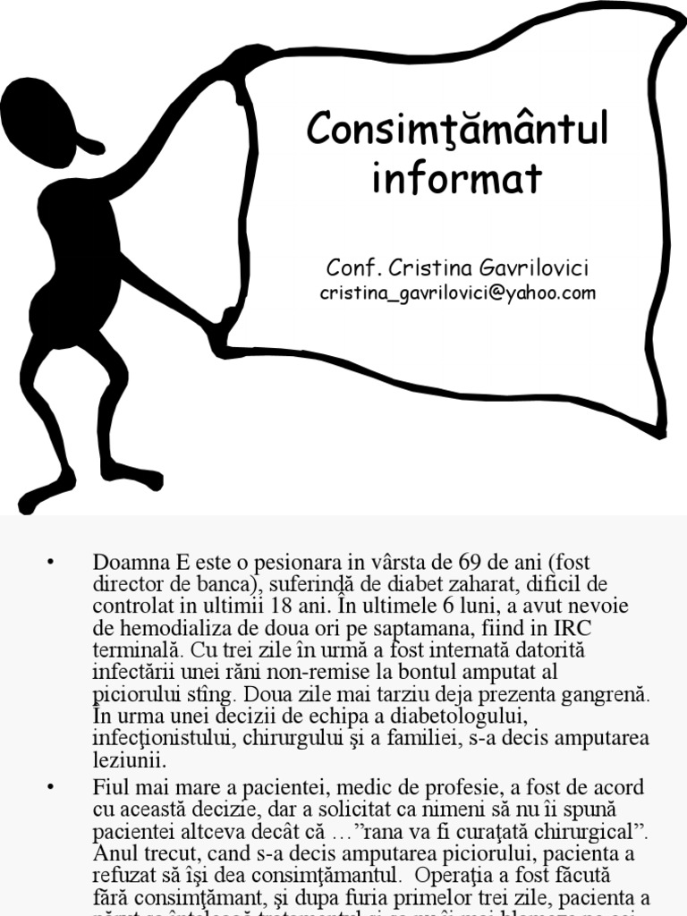 Consimtamant Informat | PDF