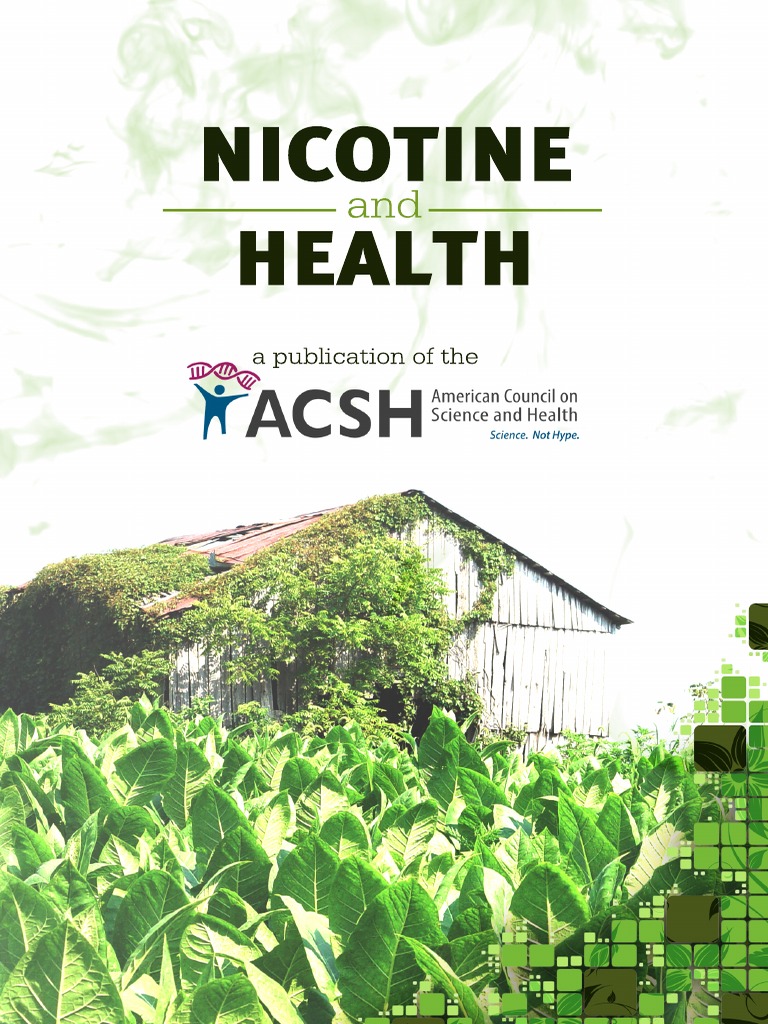 Nicotine and Health | PDF | Electronic Cigarette | Cigarette
