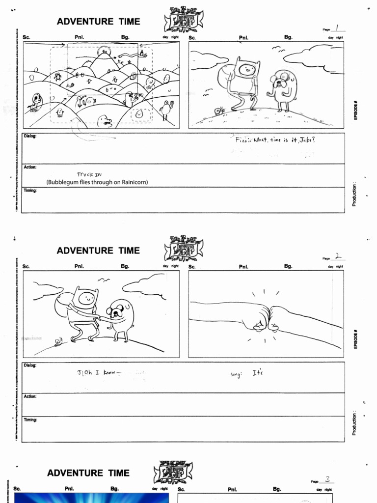 "Adventure Time" Main Title v2.0 | PDF