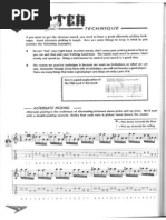 Lessons Paul Gilbert - Intense Rock Exercises | PDF