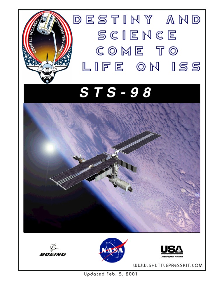 NASA Space Shuttle STS-98 Press Kit | PDF