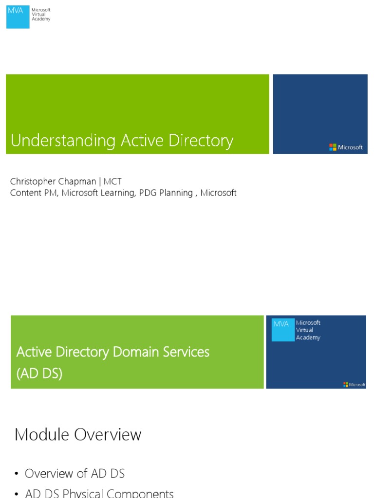 Active Directory Domain Services | Download Free PDF | Active Directory | Domain Name System