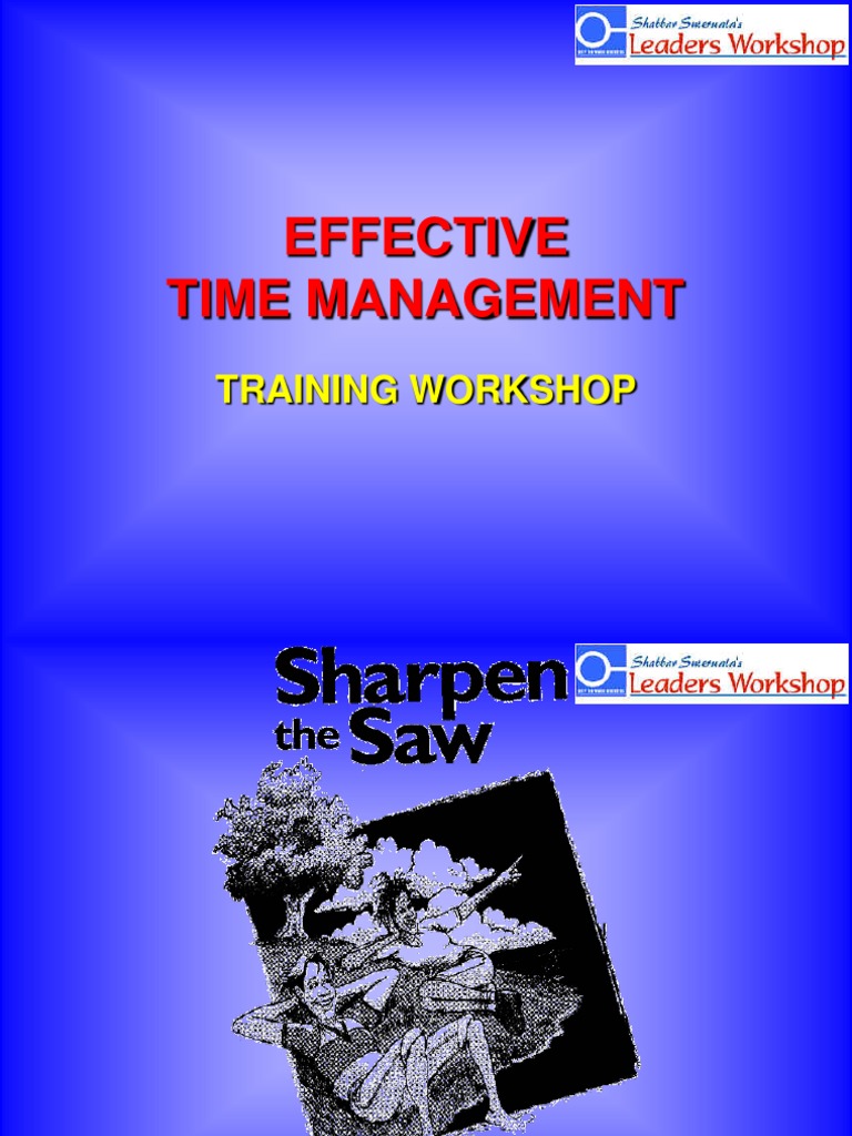Urgent Vs Important - Effective Time Management | PDF | Time Management ...