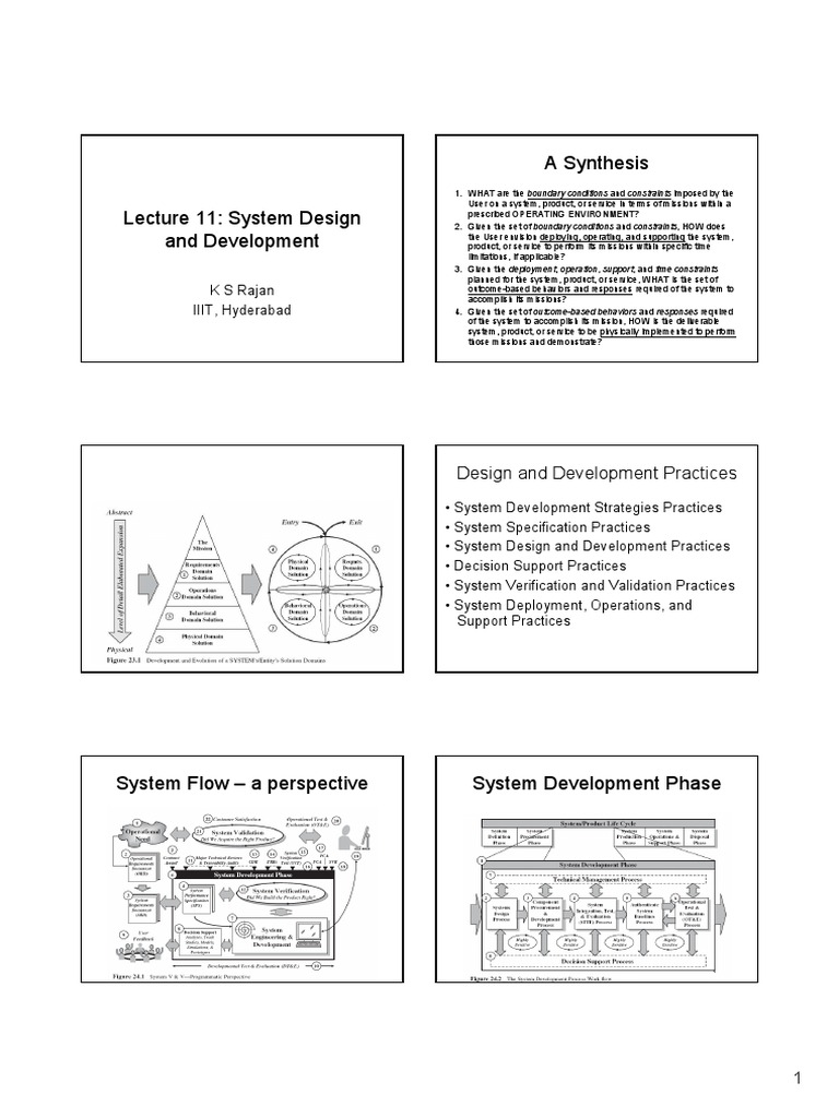 Cl-11 System Design and Development | PDF | Specification (Technical Standard) | Reliability ...