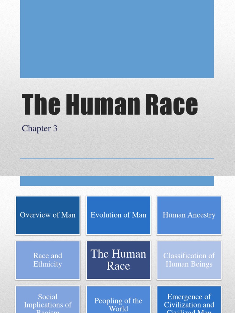The Human Race | Race (Human Categorization) | Ethnic Studies
