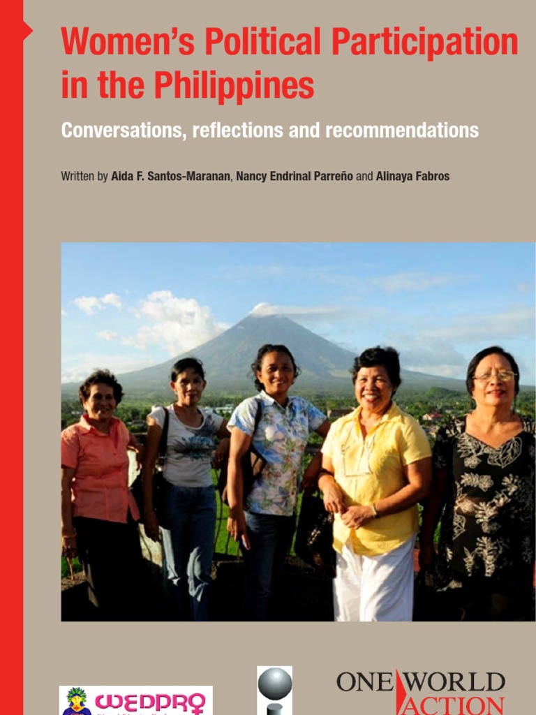 Women's Political Participation in The Philippines: Conversations ...