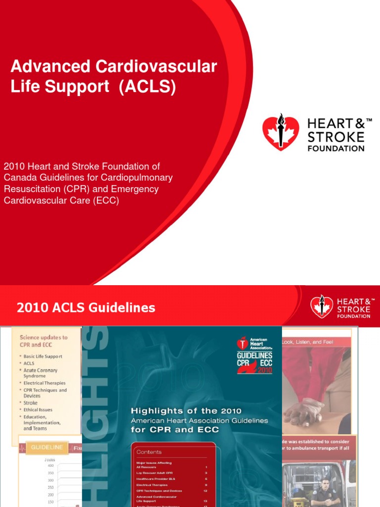 Acls | PDF | Cardiopulmonary Resuscitation | Hypertension