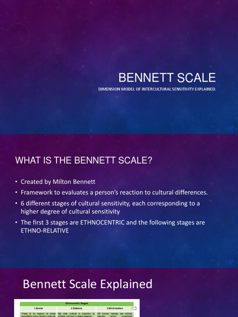 Bennett Scale | PDF