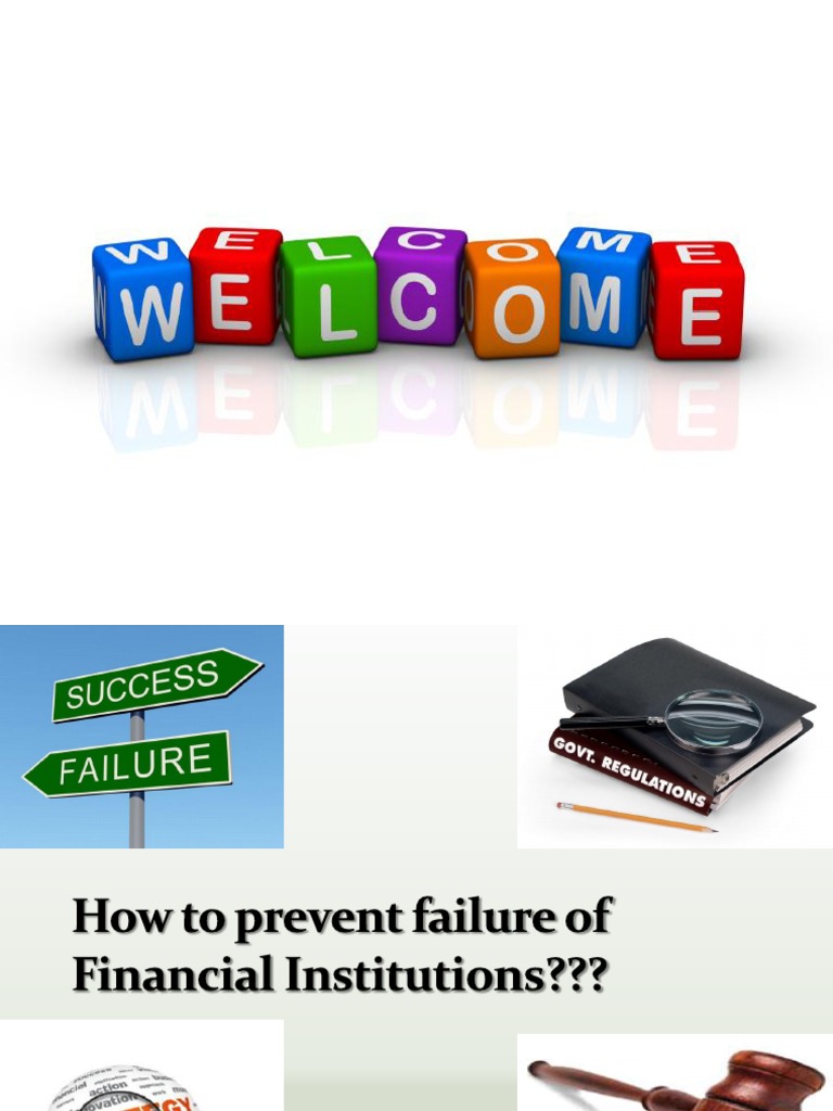 How To Prevent Failure of Financial Institutions | PDF | Banks | Lease