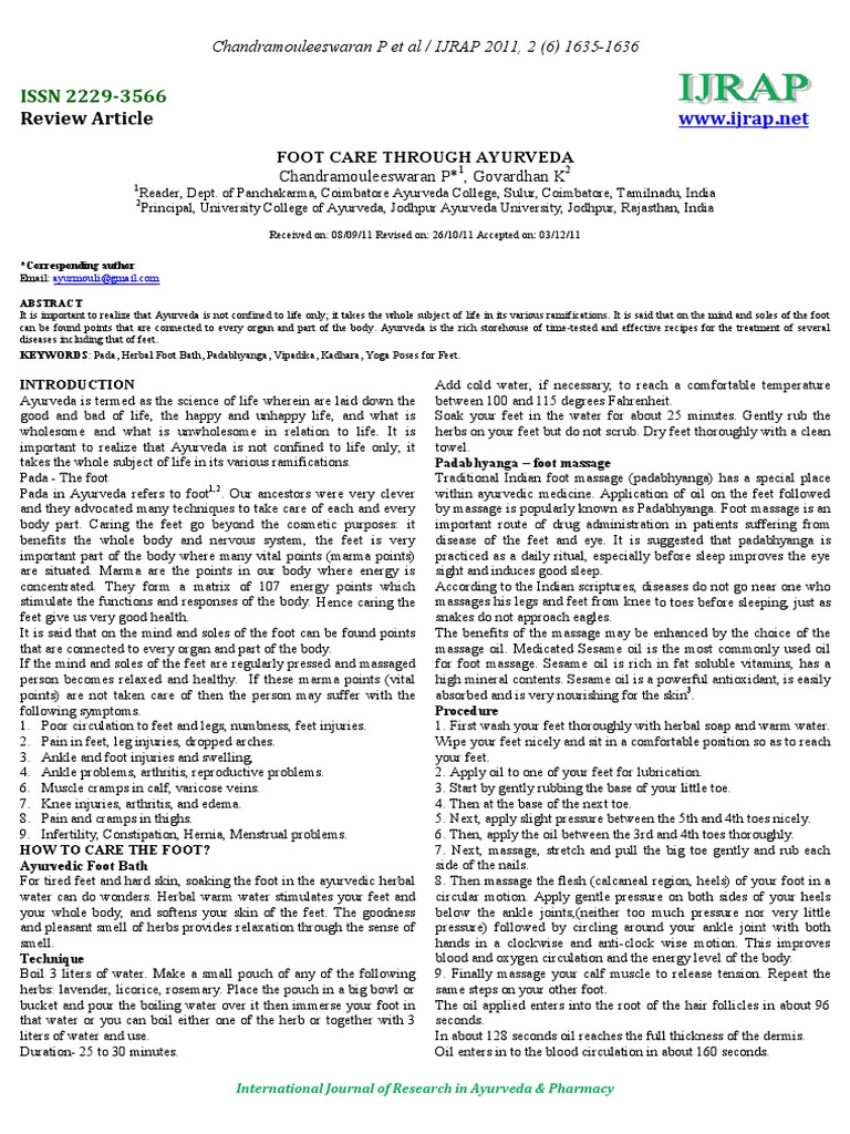 682 PDF | PDF | Massage | Foot